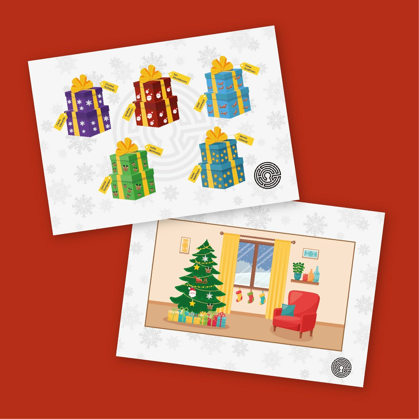 Festive Printable Escape Room | Elf on the Stealth - Epic Escapes